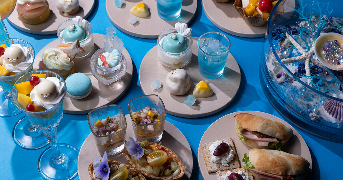 Peach and Tropical Fruit Mermaid AfterMOON Tea Is Available @ THE SUN ...